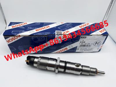 China Genuine Original Common Rail Injector 0445120029 0445120125 0445120236 for Case Cummins Komatsu bosch fuel injector for sale