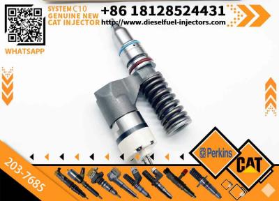 China New Condition C10 Engine Diesel Fuel Injector 203-7685 212-3468 317-5278 10R-0967 10R-1258 for Excavator Parts for sale