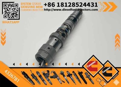 China New Construction Machinery Fuel Injector for QSK60 Diesel 4326781 4928345 47446RX 4326784 Compatible with CUM-MINS Diesel Engine for sale