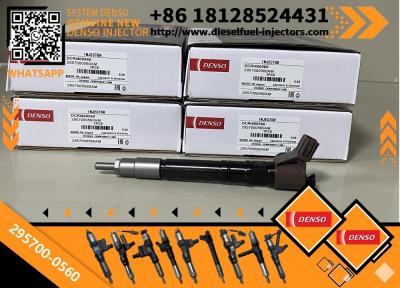 China Denso Piezo Common Rail Fuel Injector 295700-0560 23670-0E020 23670-09430 23670-19025 for Toyota Hilux Fortuner 2GD-FTV 2.4L for sale