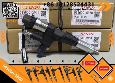 China Truck Engine Parts Common Rail Diesel Fuel Injector 095000-5960 23670-E0301 0950005960 23670E0301 for sale