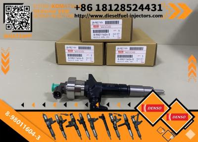 China 95000-6980 095000-6100 8-98011604-5 8-98011604-3 8-98011604-2 Fuel Injector for Isuzu 4JJ1 4JJ1-TC 4JJ1-TCX D-MAX Holden 3.0L for sale