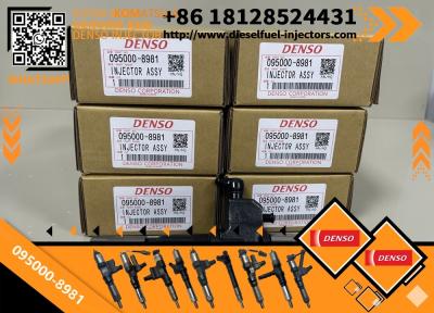 China Fuel Injector 095000-6980 8-98011604-1 095000-8981 8-98167556-1 for D-MAX 4JJ1 Engine for sale