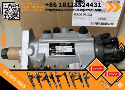 China Genuine Fuel Injection Pump DE2635-6165 DE2635-6249 DE2635-5965 DE2635-6321 RE-568069 for for sale