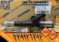 China 095000-1211 New Diesel Fuel Injector 6156-11-3100 for Komatsu Excavator Pc400-7 Pc450-7 6156-11-3300 6156-11-3301 for sale