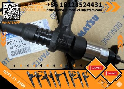 China 2950502750 Common Rail Fuel Injector 295050-2750 6251-11-3300 for sale