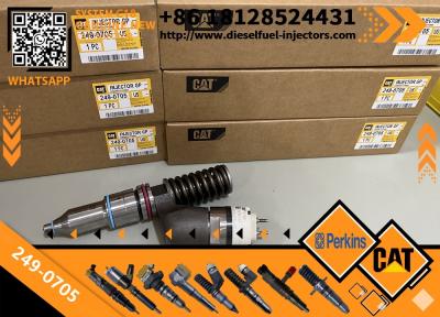 China Diesel Fuel Common Rail Injector 2490705 10R7236 249-0705 10R-7236 for CAT C13 Excavator Engine for sale