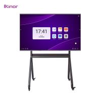 China Ikinor 65 Inch Multi Touch Interactive Whiteboard 4K UHD Smart Board with 13MP Camera for sale