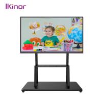 China Mobile 98 Inch Interactive Whiteboard 4K UHD Touchscreen Monitor for Education with 20 Touch Points for sale