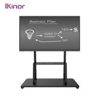 China 65 Inch Anti-Glare Glass Interactive Whiteboard 4K UHD Smart Board for Education for sale
