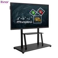 China Movable Interactive Whiteboard Stand Rolling Tv Stand Outdoor For IR Touch Screen for sale