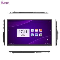 China 86 Inch UHD 4K Interactive Flat Panel 20 Touch Point Classroom Whiteboard for sale