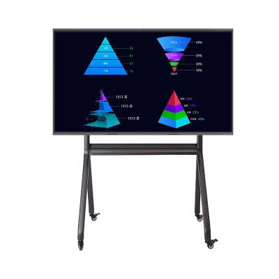 China 65 Inch Interactive Flat Panel Display Infrared Touch Screen Whiteboard 4GB 32GB Android 11 for sale