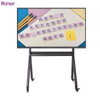China Ikinor 65 Inch Interactive Flat Panel Android 11 Touch Screen Smartboard for sale