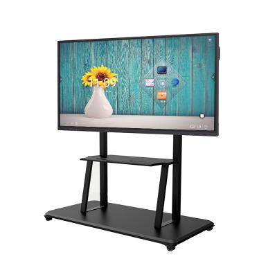 China 86 Inch Interactive Flat Panel 4K UHD Smart Board for Teaching 20 Point Touch for sale