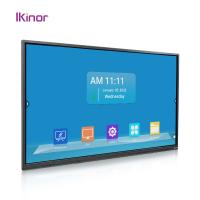 China Dual System Digital Interactive Whiteboard Aluminum Frame 65inch Size for sale