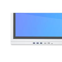 China Dual System Digital Interactive Whiteboard Aluminum Frame 65inch Size for sale