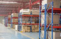 China Heavy Duty Adjustable Solutions Certificated Garage Shelving Galvanized Steel Warehouse Rack Shelf for sale