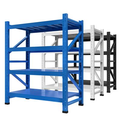 China Light / Medium Duty Metal Rack for Industrial Factory Garage Warehouse Storage Shelf for sale