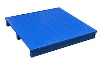 China Colorful Single Side Heavy Duty Steel Epal Euro Pallets 1200 X 800 for sale