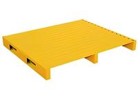 China Single Faced Q235 Steel Heavy Duty Standard Size Euro Pallet 1000x1200 1200 X 1000 1200 X 800 for sale