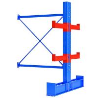 China 2u Cantilever Sheet Metal Rack Tire Transport Rack Tire Storage Shelf  Selective for sale