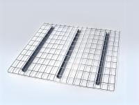 China Metal Mesh Decking Welded Warehouse Storage Metal Mesh Wire Deck Panel For Step Beam for sale