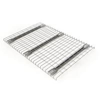 China Metal Mesh Decking Welded Warehouse Storage Metal Mesh Wire Deck Panel For Step Beam for sale