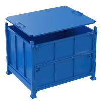 China Warehouse Heavy Duty Foldable And Stackable Steel Stillage Cage Collapsible for sale