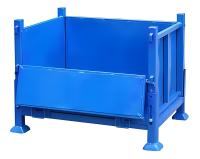 China Collapsible Pallet Cage Warehouse Metal Stillage Cage Galvanized Steel Roll Cages for sale