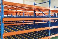 China Customized Carton Flow Racking with Rolling Roller Steel Warehouse Rack for Storage for sale