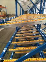 China Customized Carton Flow Racking with Rolling Roller Steel Warehouse Rack for Storage for sale