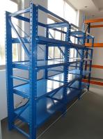 China 4Layers Industrial Heavy Duty Full Drawer Mold Storage Rack with Lifting Crane for sale