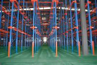 China Q355/Q235 Steel Beam Shelving Metal Storage Stacking Drive In Longspan Mezzanine Storage Rack for sale