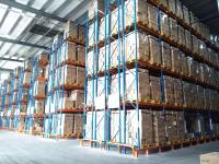 China Double Deep Pallet Rack Upright Frame Beam Shelves Vna Selective Heavy Duty for sale