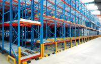 China Gravity Feed Roller Racks Heavy Duty Warehouse Industrial Metal Shelving for sale