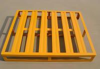 China Single-Side Steel Iron Pallets Metallic Warehouse Pallet for sale