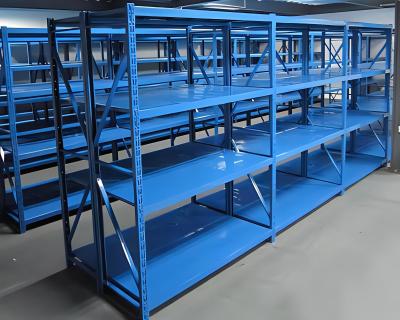 China Warehouse Metal Racking Storage Medium Duty Longspan Shelving Rack for sale