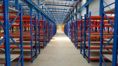 China Heavy Duty Adjustable Steel Storage Rack Shelf For Warehouse for sale
