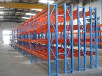 China Customized Blue And Orange Steel Pallet Racking Warehouse Industrial Storage Heavy Duty Shelf for sale