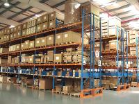 China Customized Blue And Orange Steel Pallet Racking Warehouse Industrial Storage Heavy Duty Shelf for sale