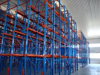 China 2024 Custom Heavy Duty Shelving 300 Kg Layer Garage Black 4 Tier Warehouse Storage Metal Stacking Shelf Rack for sale