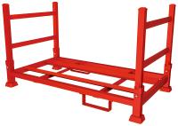 China DI-AO Manufacturer Heavy Duty Warehouse Foldable Tire Pallet Steel Rack for sale