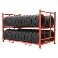China Durable Customized Color Size Racking System For Tires And Wheels High Quality Storage Rack for sale