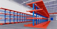 China China Structural Powder Coated Double Sided Cantilever Racking Warehouse Metal Heavy Duty Cantilever Rack for sale