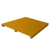 China Storage Equipment Stackable Pallets Industrial Steel Pallet Rack Heavy Duty Iron Steel Pallets for sale