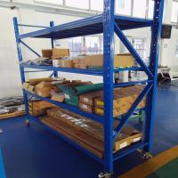 China Medium Heavy Duty Height Adjustiable Metal Rack For Warehouse / Industrial Factory Garage for sale