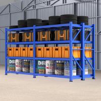 China Light / Medium Duty Metal Rack For Industrial Factory Garage Warehouse Storage Shelf for sale