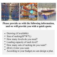 China Industrial Heavy Duty Shelf Steel Storage Customized Warehouse Rack for sale