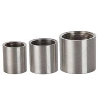 China 201/304 Stainless Steel Welding Thread Elbow and Outside Straight Pipe Joint Connection for sale